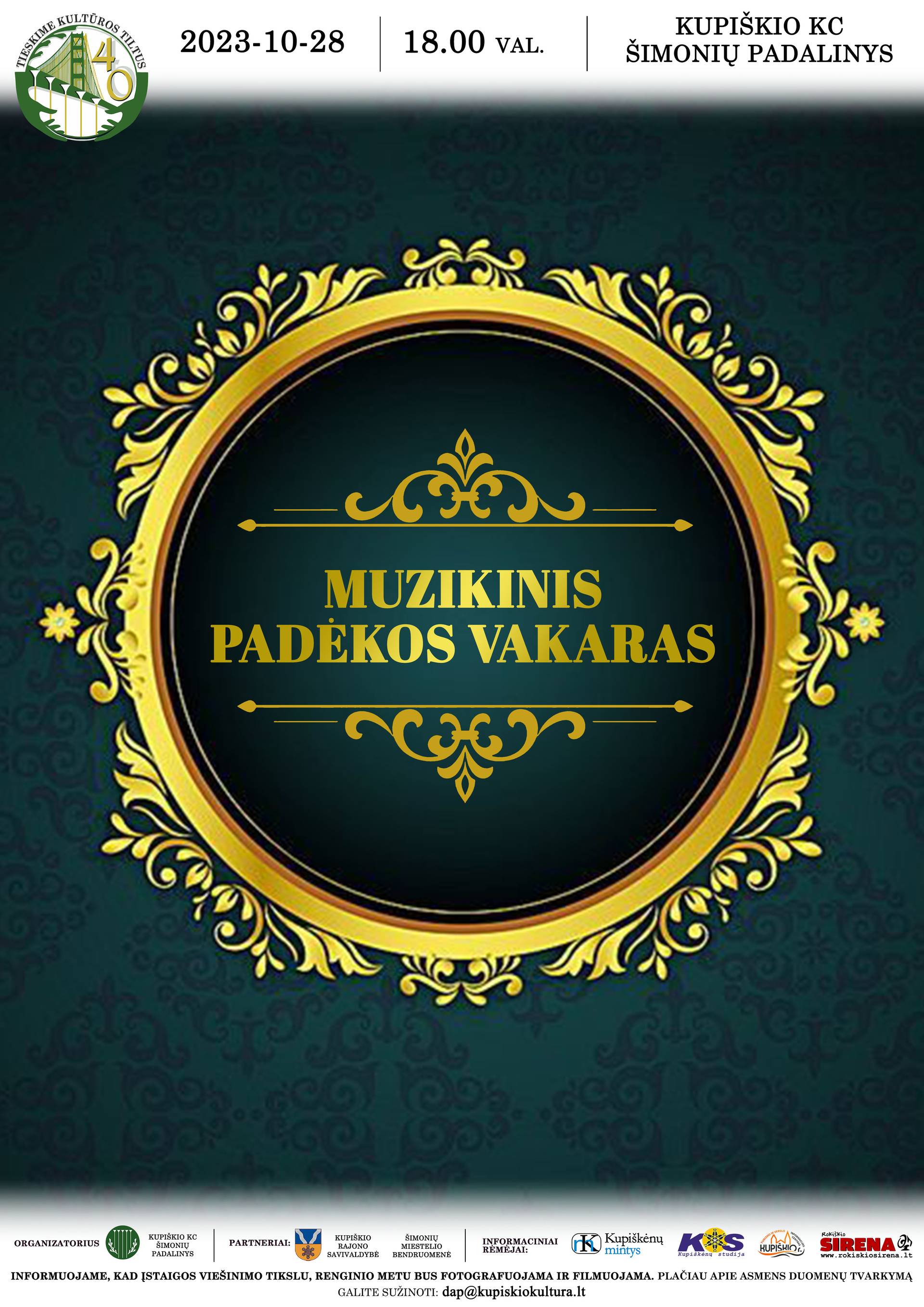 Muzikinis padėkos vakaras