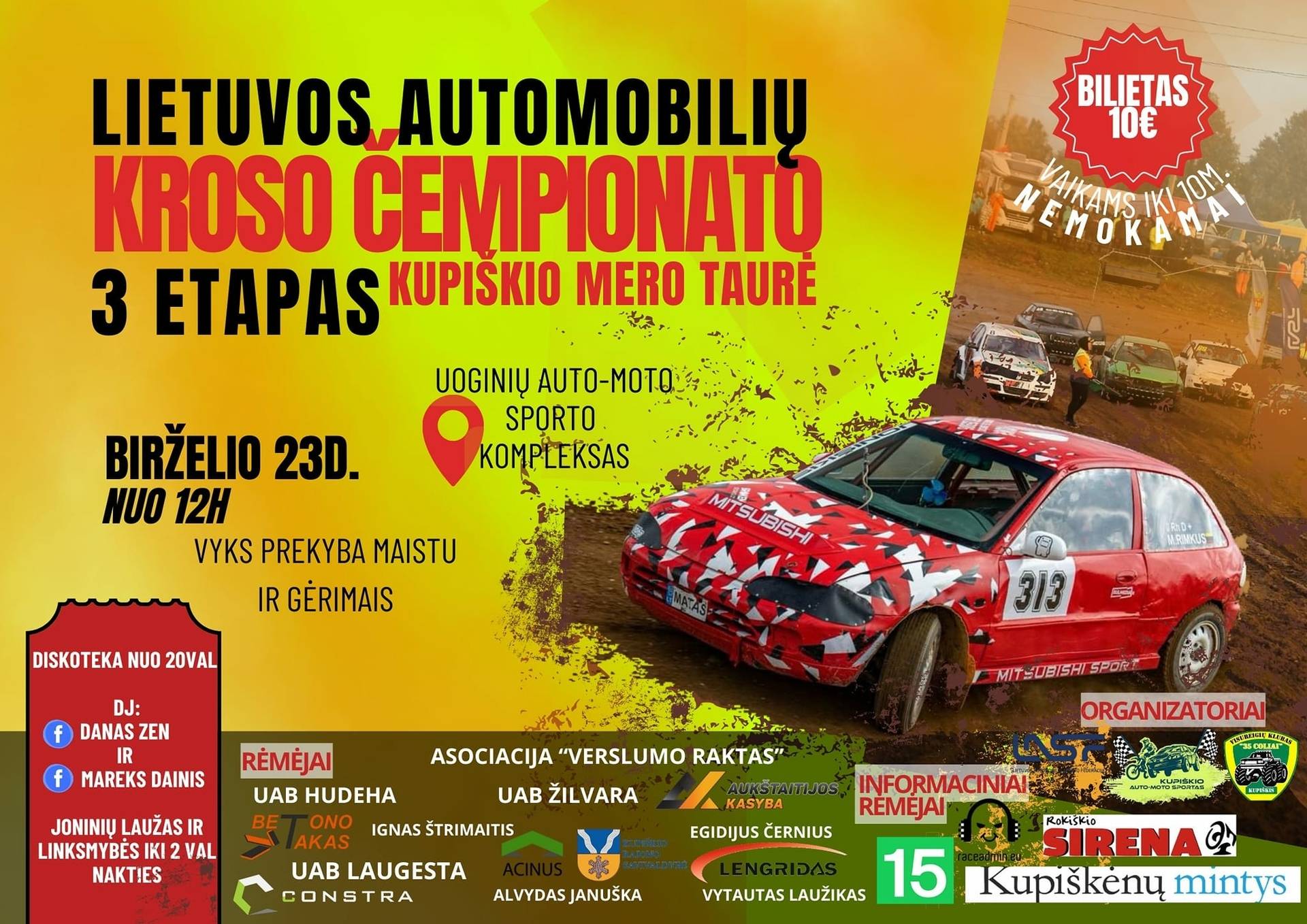 Lietuvos automobilių kroso čempionato 3 etapas