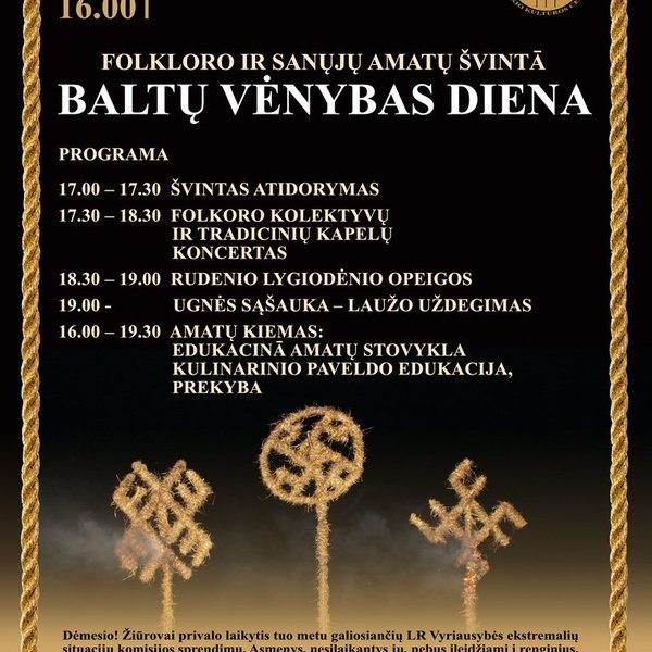 Baltų vienybės dienos šventė